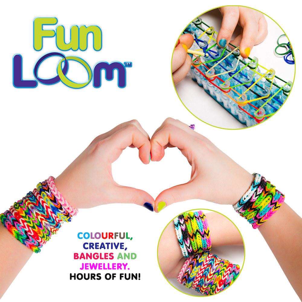 Funloom Arts And Crafts Jewellery Weaving Loom Kit – Homemark