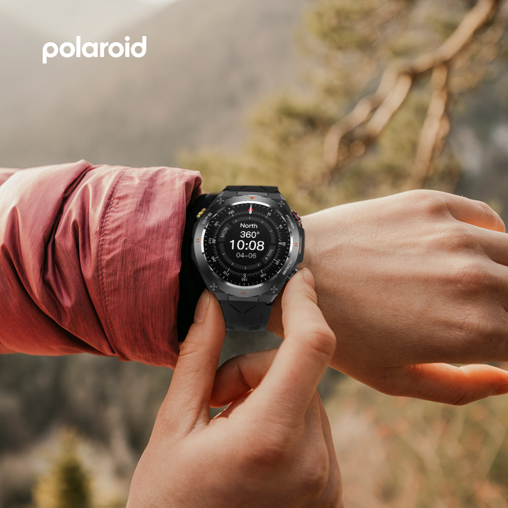 Polaroid Pulse GPS Smartwatch Black – Homemark