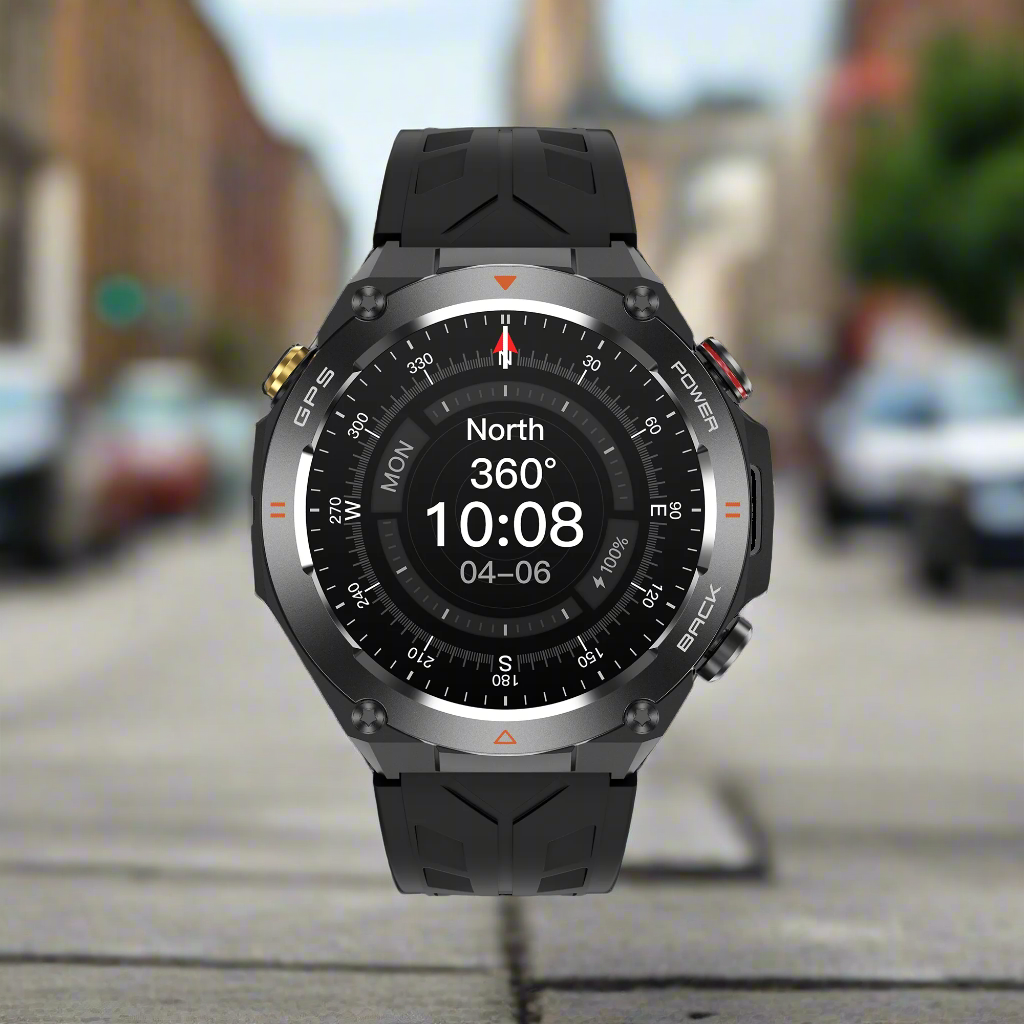 Polaroid Pulse GPS Smartwatch Black – Homemark