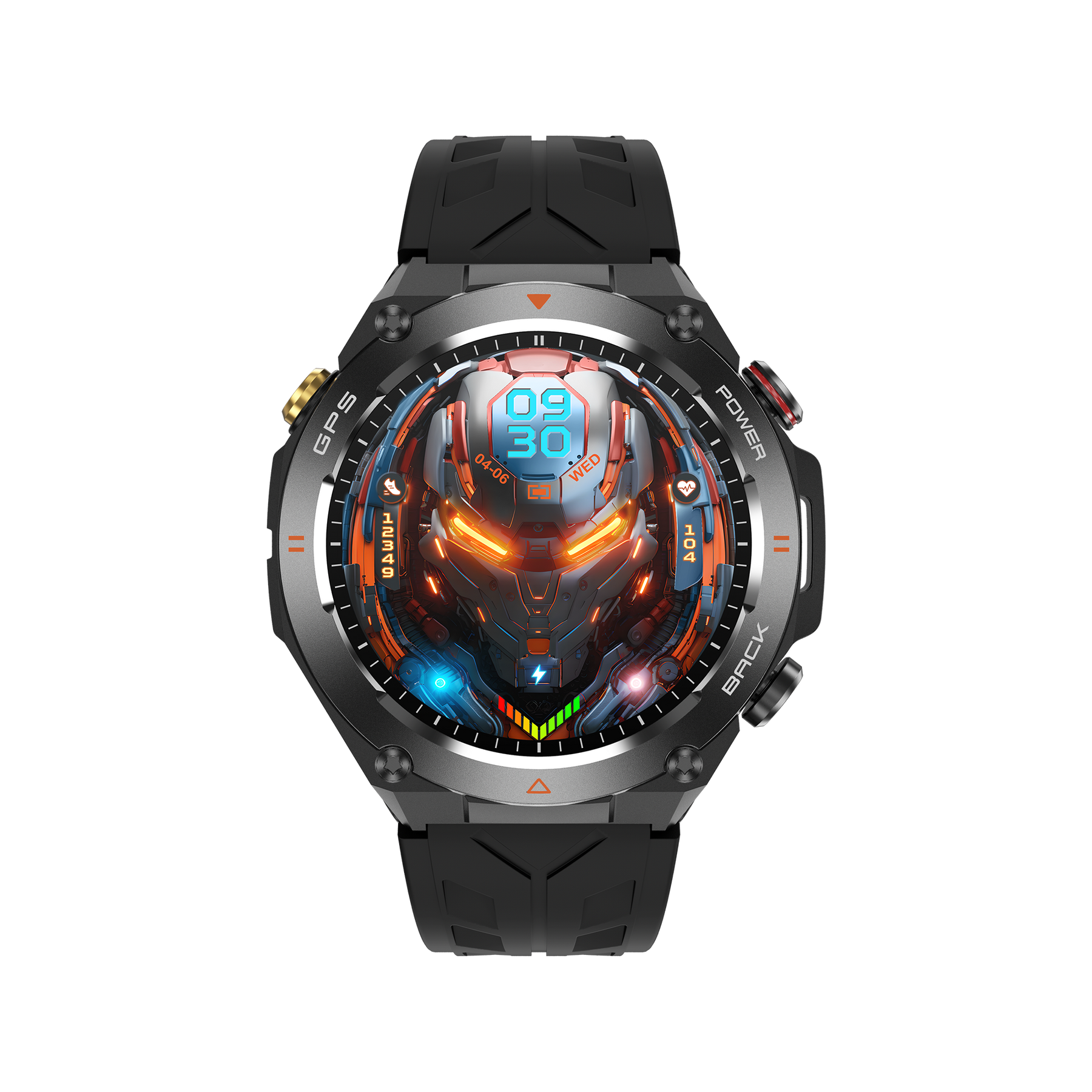 Polaroid Pulse GPS Smartwatch Black – Homemark