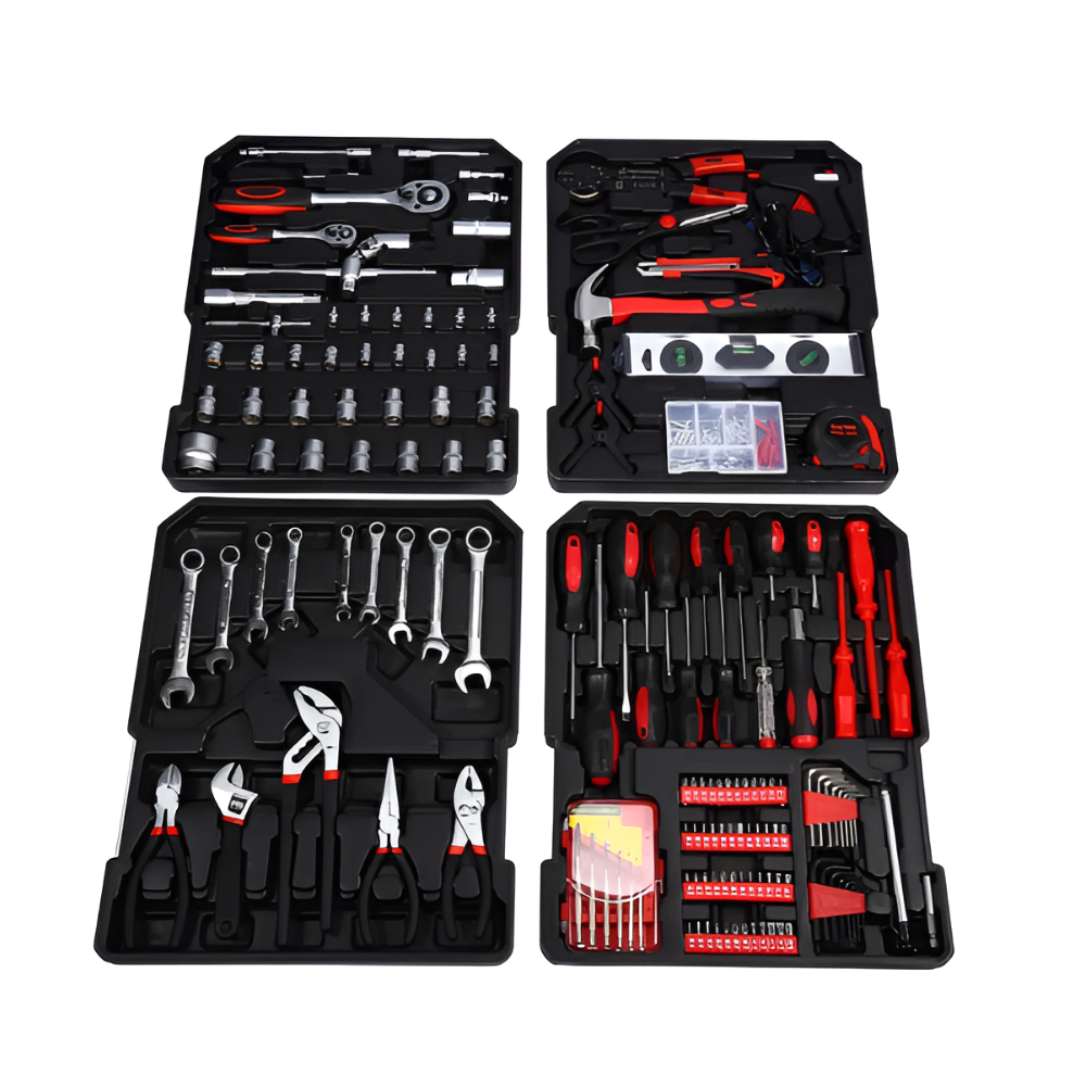 Toolkit in Carry Case with Wheels 399 Piece | Homemark
