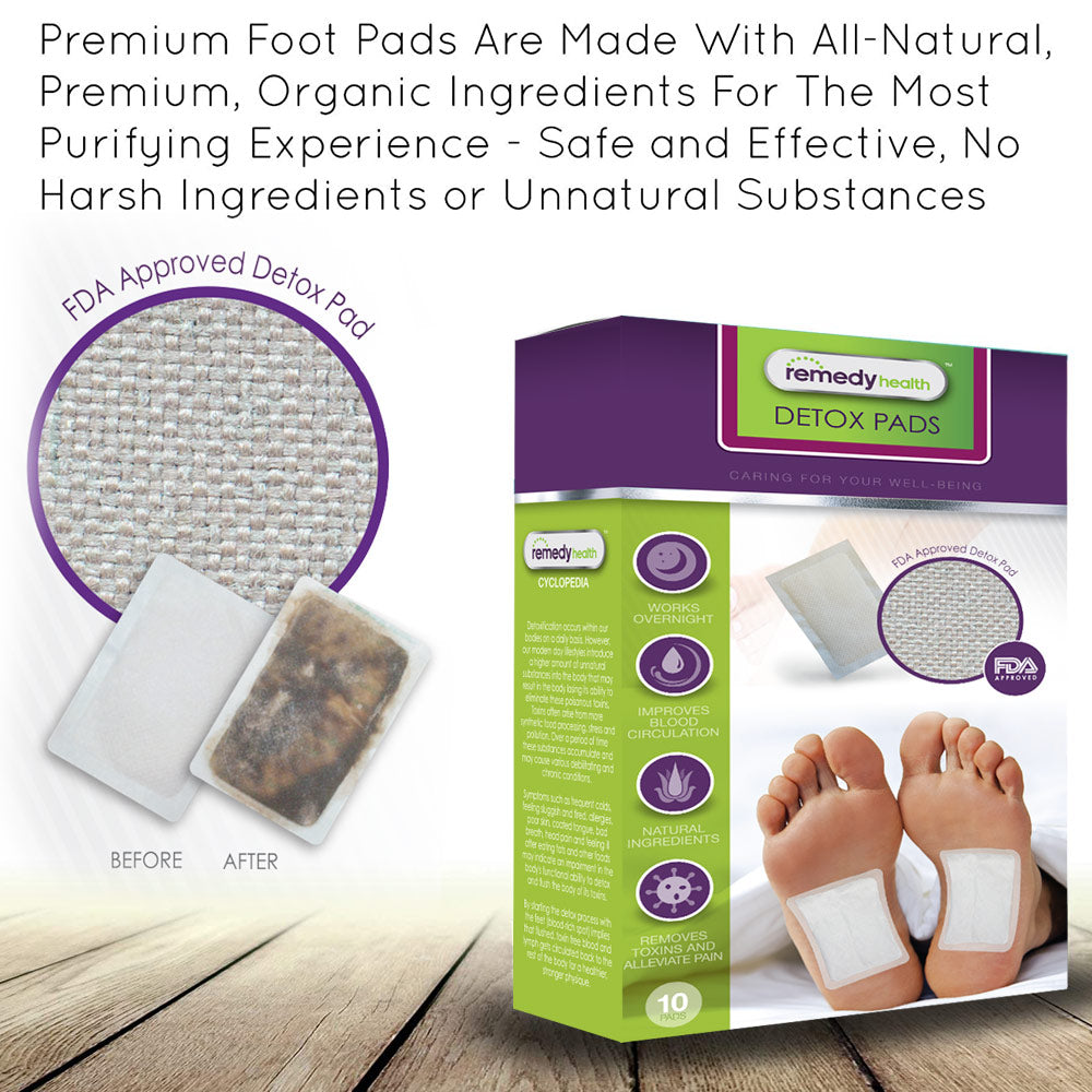 Remedy Health Detox Foot Patches – Homemark