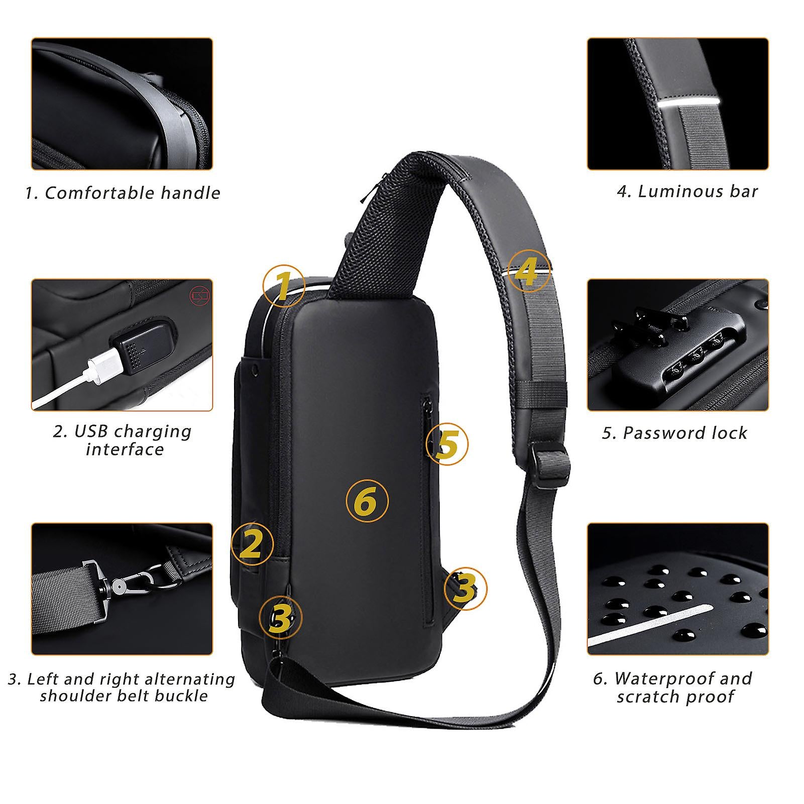 Anti Theft Shoulder Bag – Homemark